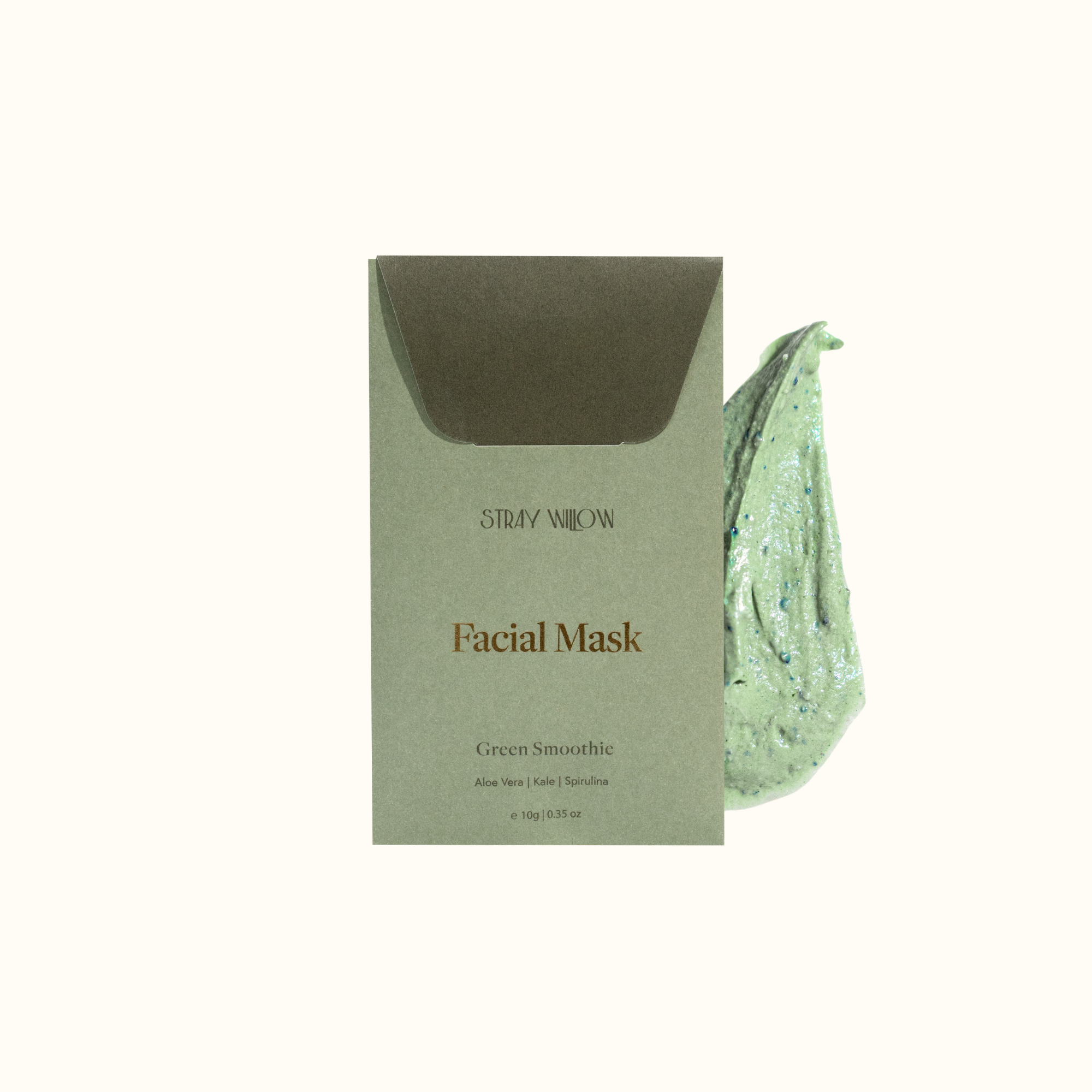 Green Smoothie Detox Face Mask | Natural Clay Treatment