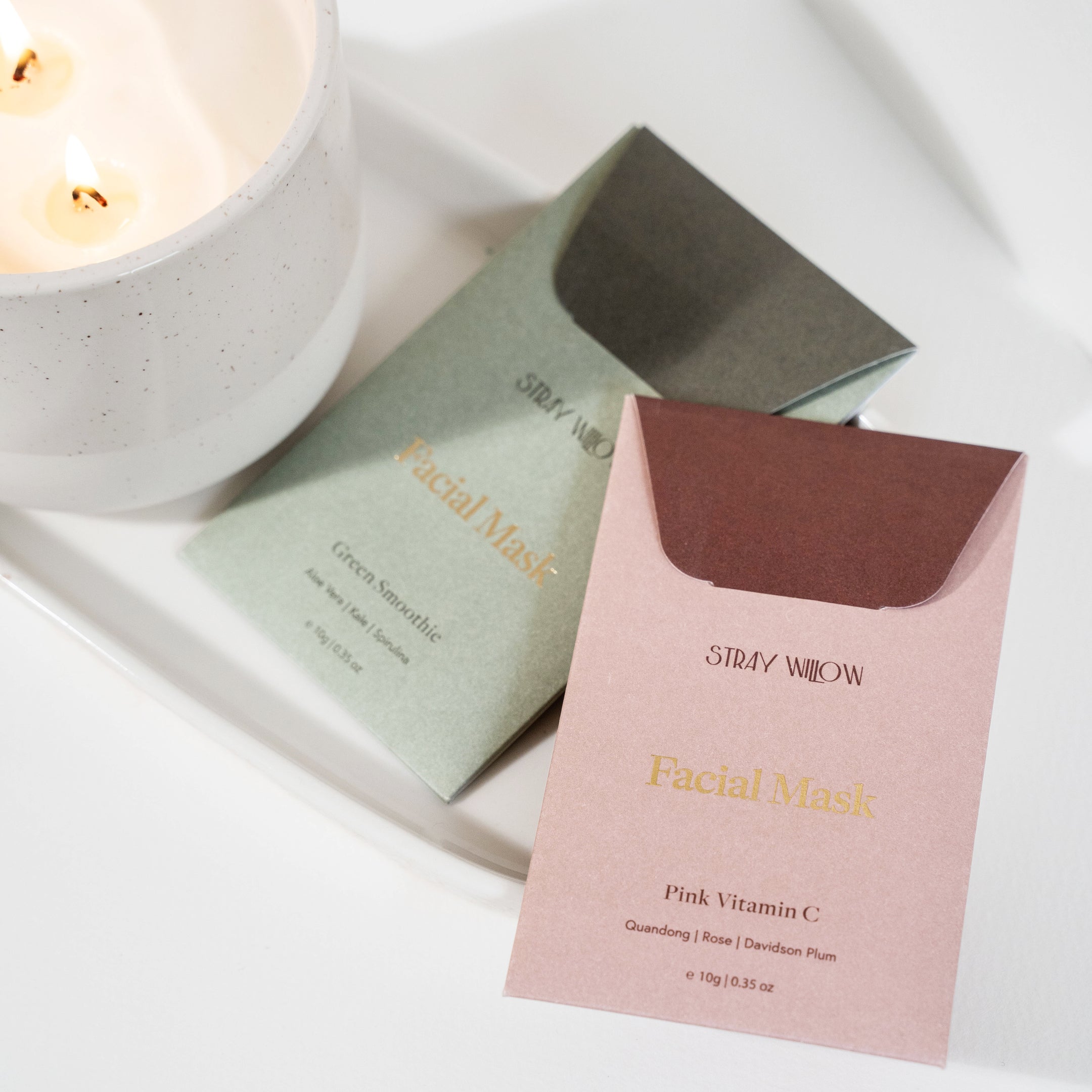 Stray Willow | Facial Mask | Vitamin C | Deep infusion | moisturising