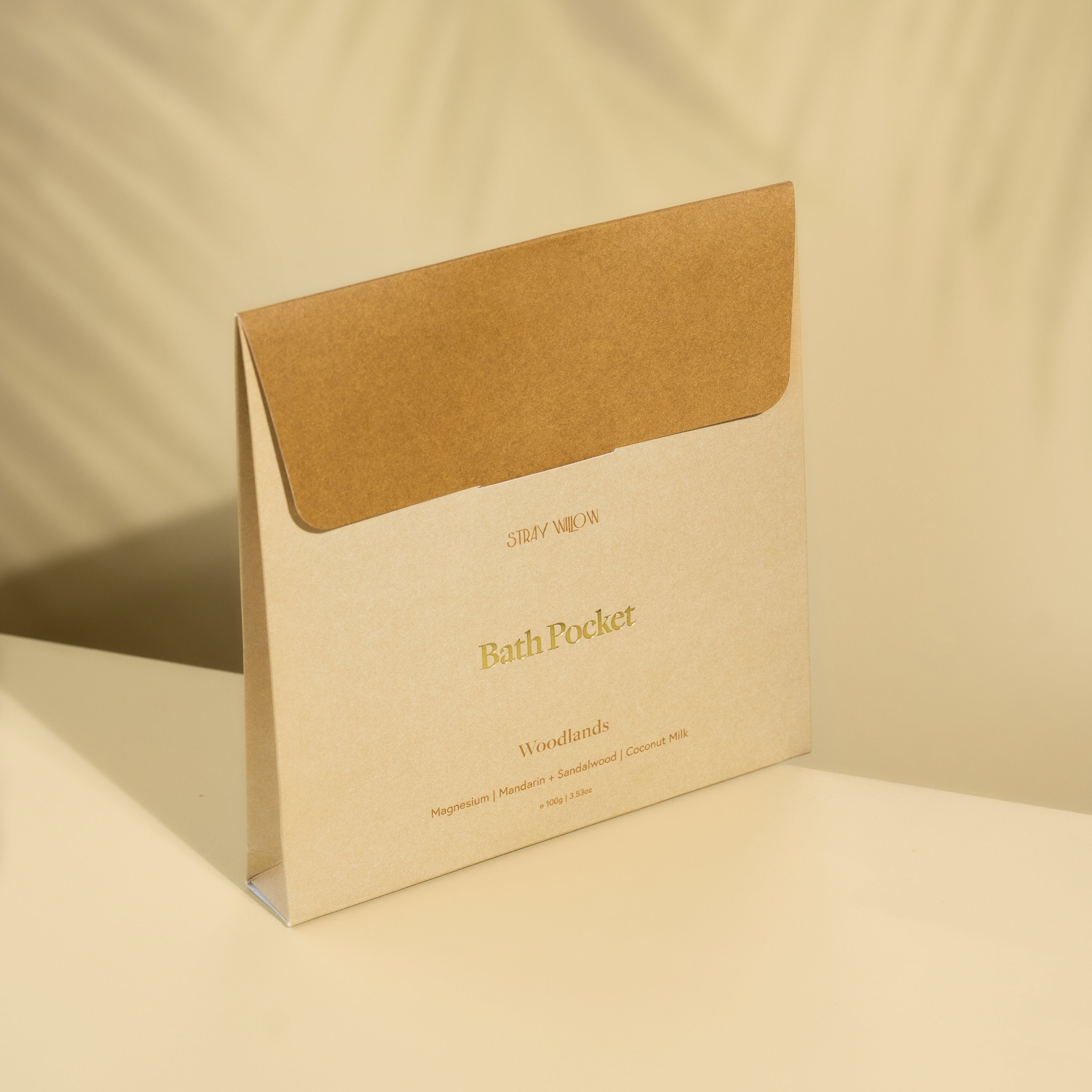Stray Willow | Soothe + Relax Muscles | Woodlands Bath Pocket | Wellness