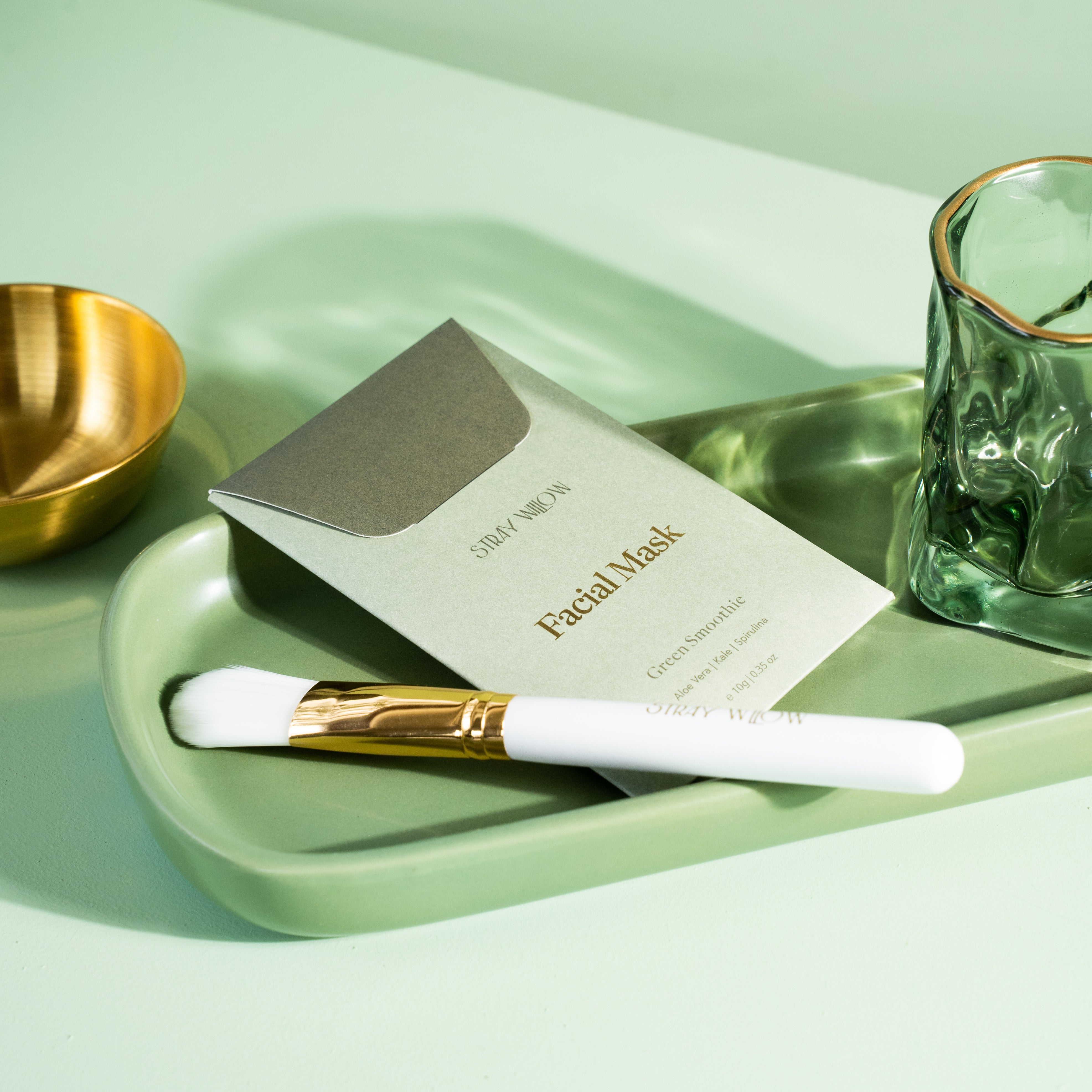 Stray Willow | Facial Mask | Green Smoothie | Rejuvenating | Glowy skin ...