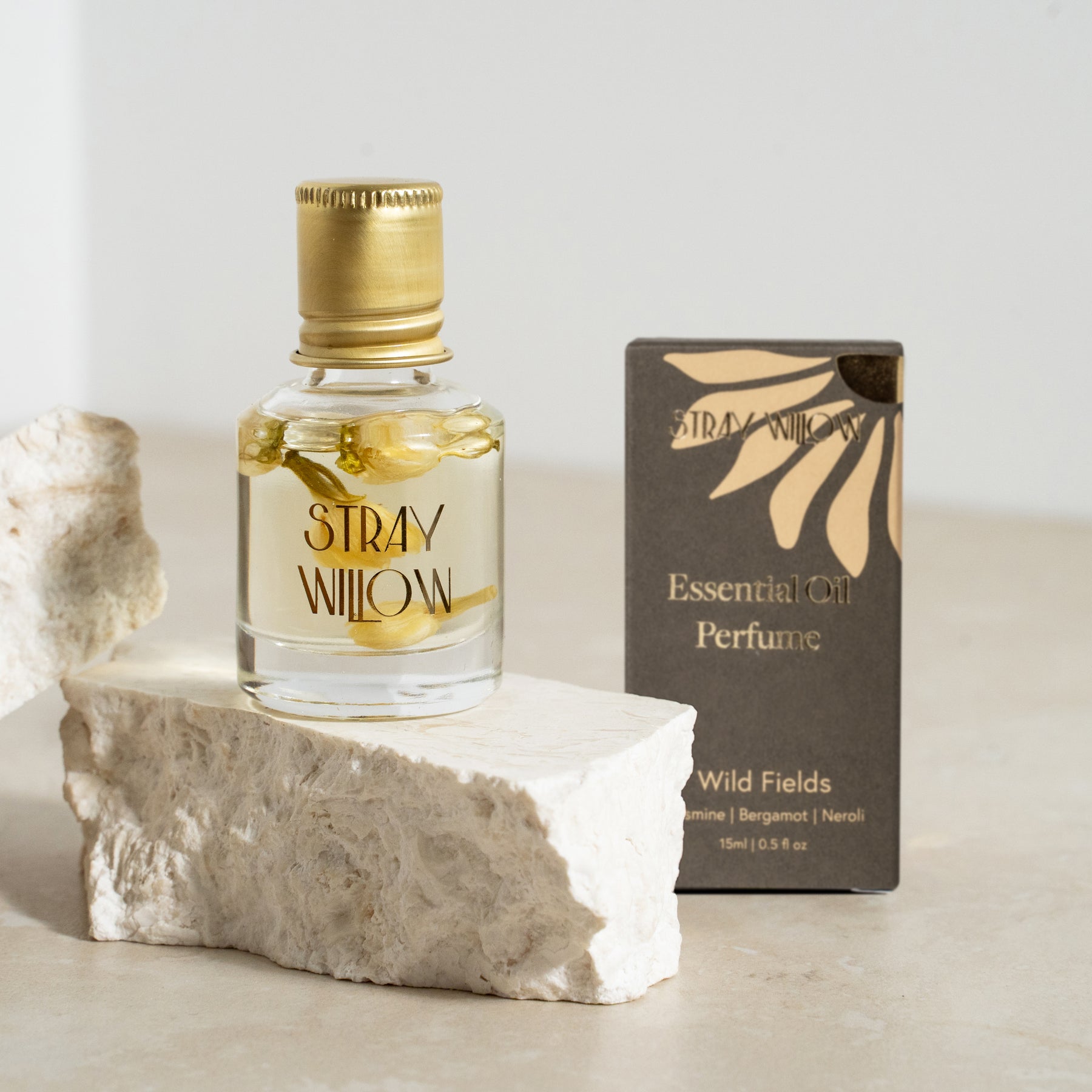 Stray Willow | Wild Fields Perfume | Essential Oil Perfume | Perfume Roller | Wellness